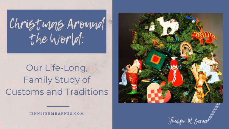 Christmas Around the World: Our Life-Long, family study of customs and ...